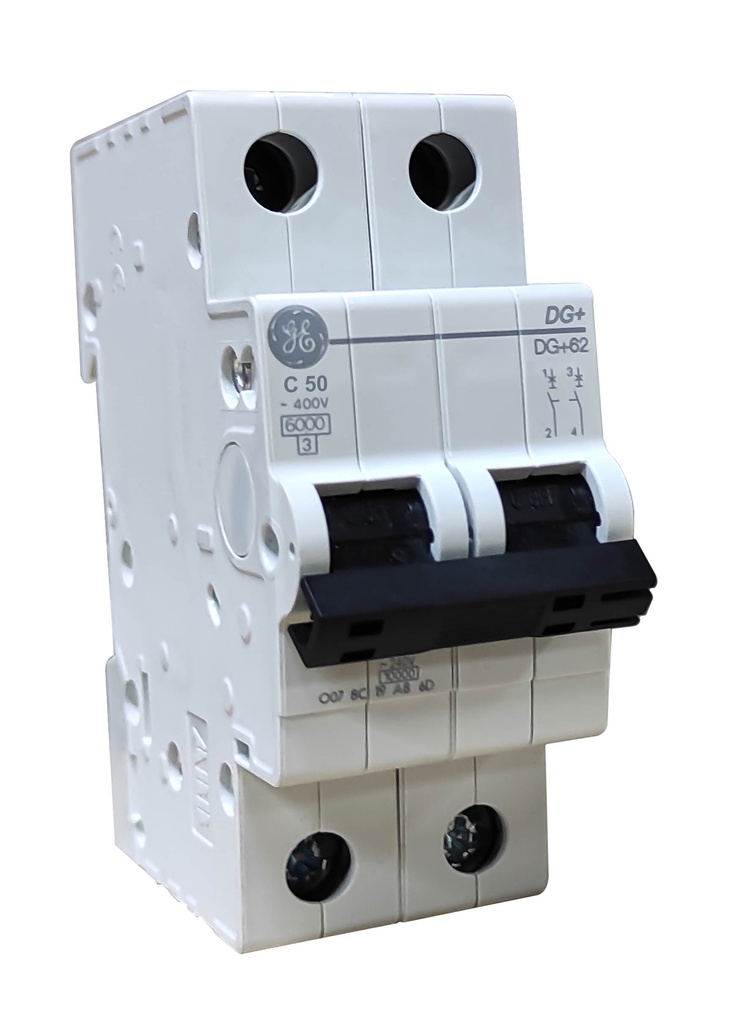 Int. Aut. Termomagnetico Para Riel 2P C50 10/6Ka 230/400Vac Dg+ Ge By Abb | Grupo Coinp Store